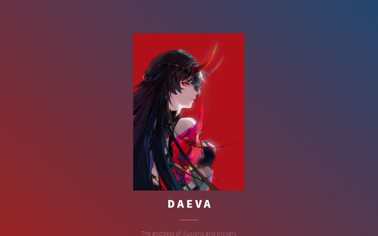 Daeva character sheet